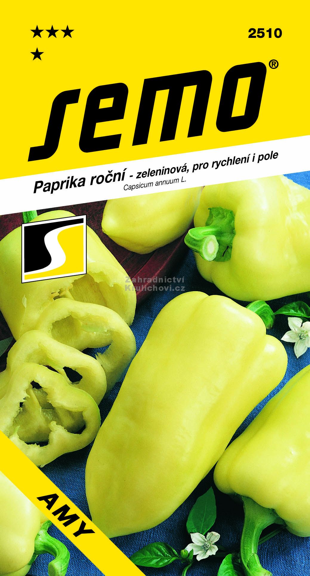 Paprika zeleninová " Amy " Zahradnictví Krulichovi - zahradnictví ...